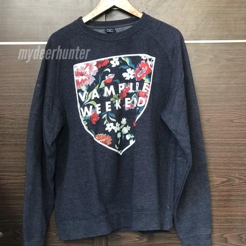Jual Vampire Weekend - Shield Crewneck Sweatshirt. 100% Original - Kota ...