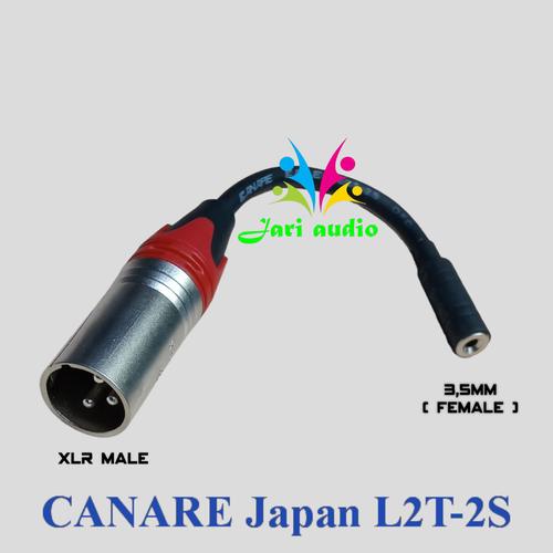 Jual Adapter Converter Female Jack Stereo 3.5 mm to XLR Male Berkulitas ...