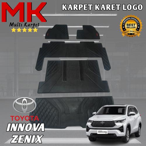 Jual KARPET MOBIL TOYOTA INNOVA ZENIX FULL SET BAGASI LOGO MERAH - Kota ...