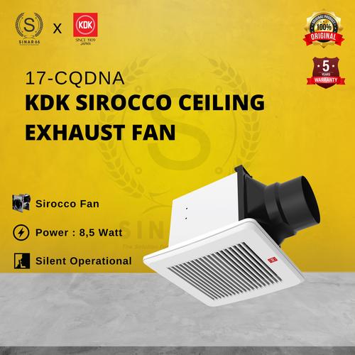 Promo KDK CEILING EXHAUST FAN PLAFON SIROCCO 17CDQNA 17 CDQNA Cicil 0% ...