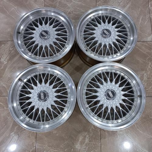 Jual VELG REP BBS RS RING 17 LEBAR 7,5 BAUT 4X100/114.3 ET 42 SECOND ...