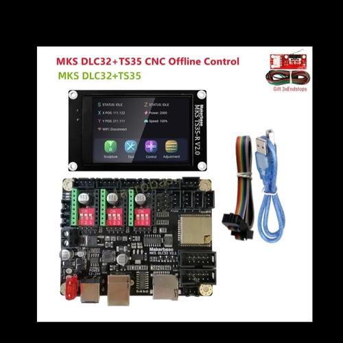 Jual MKS DLC32 32 Bit WiFi with LCD GRBL CNC Controller Engraver 3 Axis ...