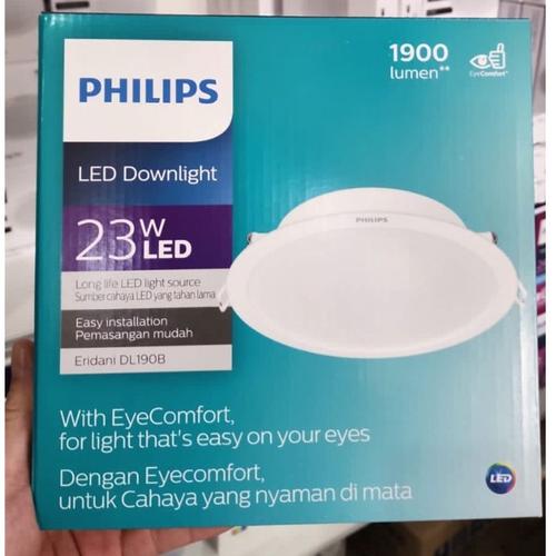 Jual PHILIPS Eridani DL190B 22W 22 Watt LED12 Downlight LED D 200mm ...