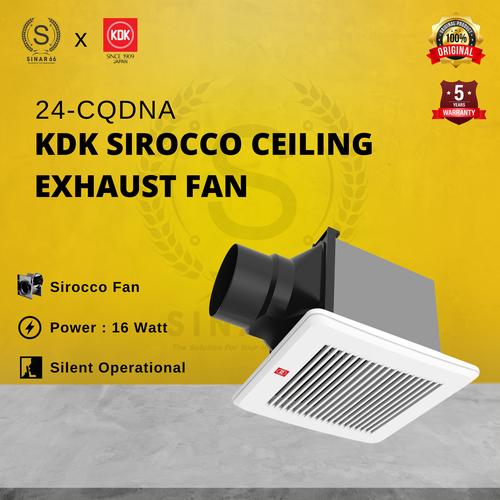 Promo KDK CEILING EXHAUST FAN PLAFON SIROCCO 24 CDQNA 8'' 8 INCH ...
