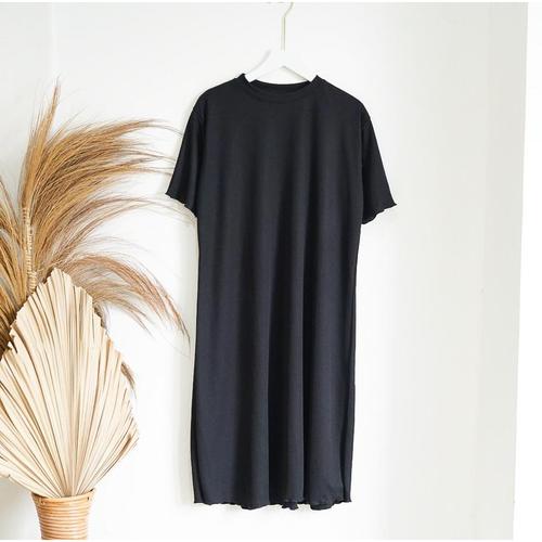 Promo Martha Dress Premium Rib Knit Tebal - Hitam - Jakarta Barat ...