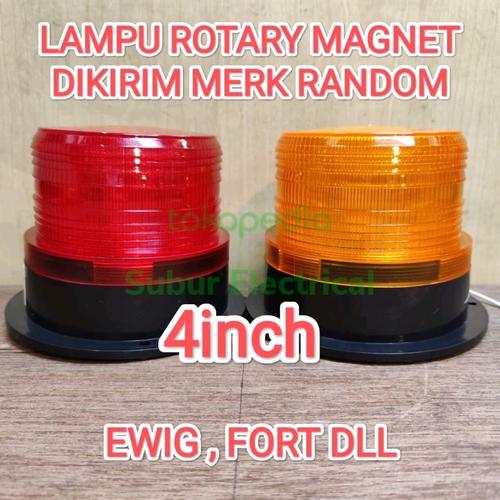 Jual Lampu rotary Magnet EWIG N-5095 5inch Rotary lamp Warning light ...