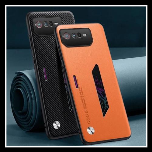 Jual Asus Rog Phone 7 / Ultimate Vegan Plain Leather CODE Hard Case ...
