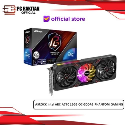 Promo ASROCK Intel ARC A770 16GB OC GDDR6 PHANTOM GAMING Cicil 0% 3x ...