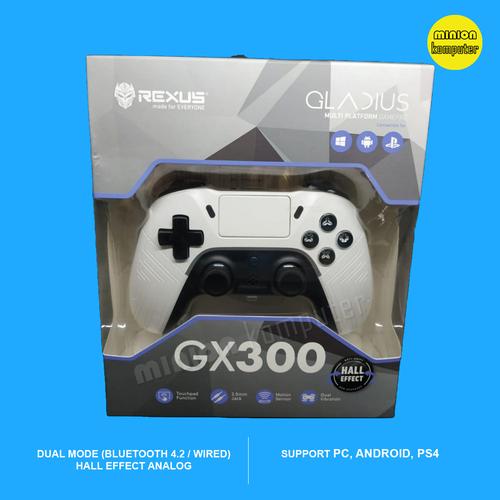 Jual Rexus Gladius GX300 / GX-300 Bluetooth Gamepad Joystick Stick ...