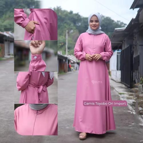 Jual Gamis Toyobo Original Tali Pinggang - Banyak Pilihan Warna - Hijau ...