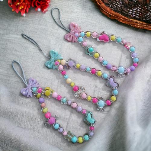 Jual strap hp gantungan hp manik manik cantik warna mix - Kab. Bogor ...