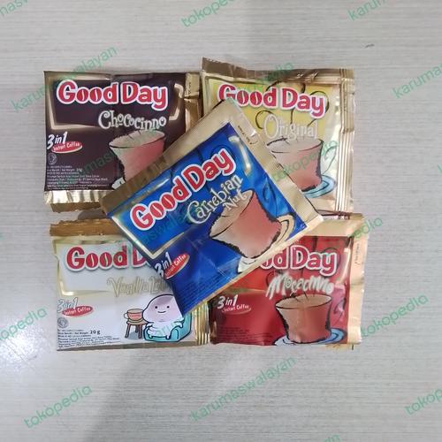 Jual Good Day Kopi 3 in 1 Sachet Isi 3 sachet Aneka Varian Rasa ...