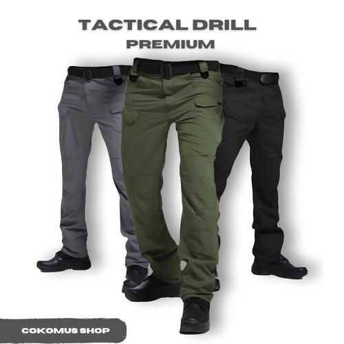 Promo Celana Tactical Panjang Cargo Pants Pria PDL American Drill Halus - Coksu, 30 - Kota ...
