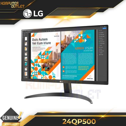 Jual LG LED 24QP500 WITH AMD FreeSync - FULL HD MONITOR 24'' - Jakarta ...