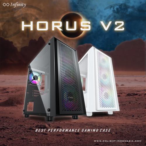 Jual Infinity Horus V2 - Micro ATX Case with Coolest Airflow Design ...