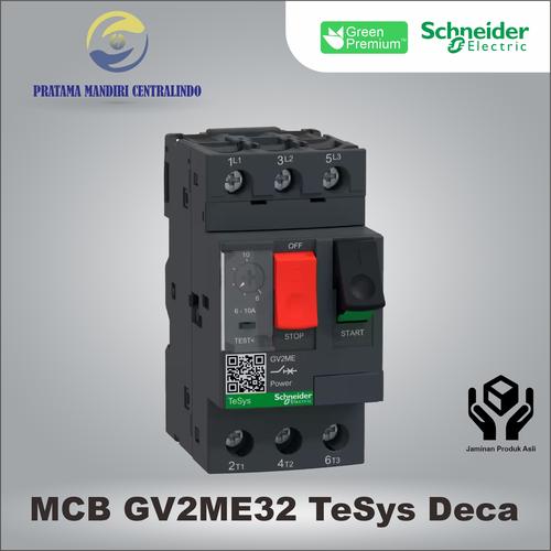 Jual GV2ME32 Motor Circuit Breaker 24-32A Thermal Magnectic GV2ME ...