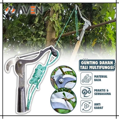 Jual AVEN Gunting Dahan Tarik Pisau Tali Pohon Multifungsi Alat Tree ...