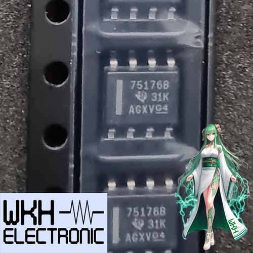 Jual ORIGINAL SN75176BDR SN75176B 75176B SMD IC IC Multidrop RS485 Trx - Kota Surabaya - WKH ...