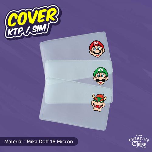 Promo Super Mario - Cover KTP / SIM Sampul Plastik Mika Pelindung Kartu ...