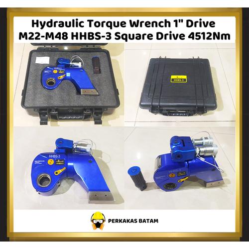 Jual Hydraulic Torque Wrench 1" Drive M22-M48 HHBS-3 Square Drive ...