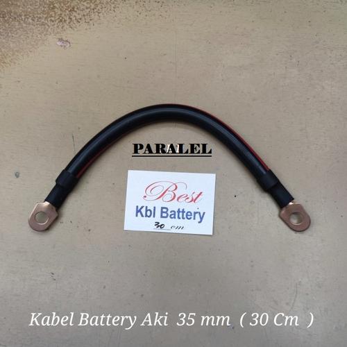 Jual KABEL BATTERY AKI / ACCU MOBIL 35 MM ( 30 CM ) " BEST " - Hitam ...
