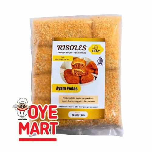 Jual RISOLES IBAY AYAM PEDAS ISI 6/AYAM SUIR PEDAS/FROZEN FOOD - Kota ...