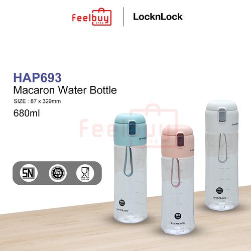 Promo LocknLock Exclusive Macaron Water Bottle 680ml - HAP693 - Merah ...