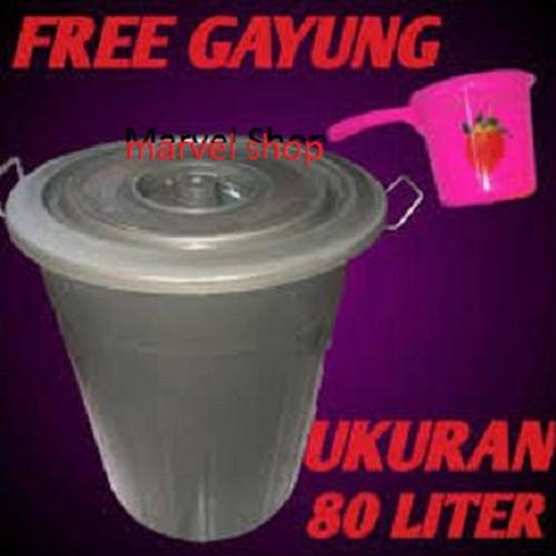 Jual Ember plastik besar 80 liter dengan tutup - Kota Depok ...