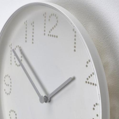 Jual Sale Jam Dinding Analog Plastic Wall Clock Minimalis Putih Polos ...