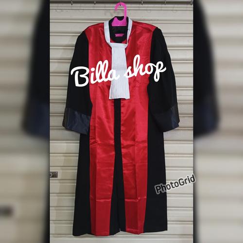 Jual baju toga hakim merah - L - Jakarta Pusat - BILLA Shop_28 | Tokopedia