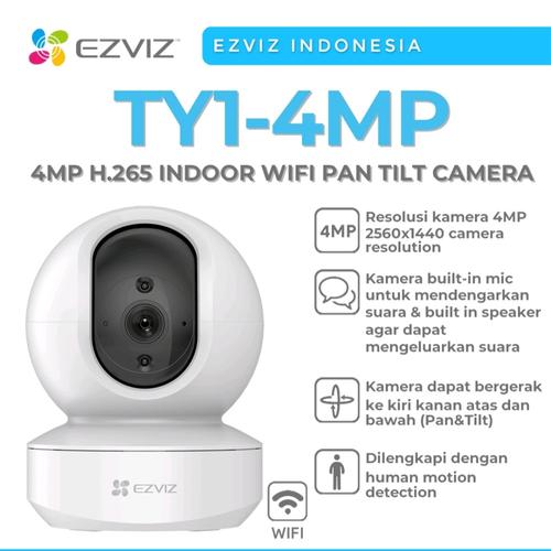 Jual CCTV Ezviz PRO TY1 4MP 2K+ Camera Smart Wifi Pan Tilt IP Cam ...