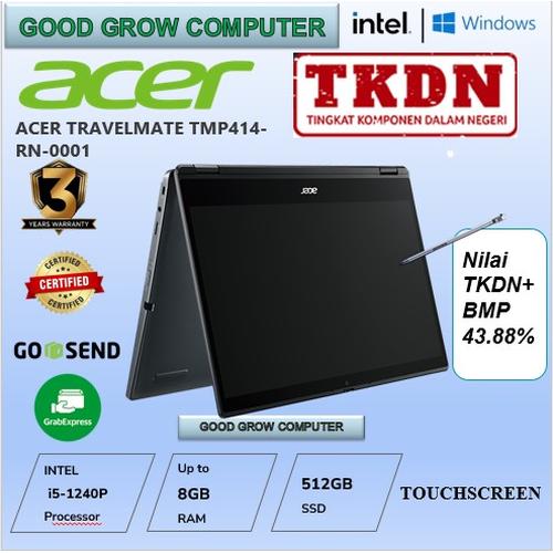 Jual ACER TRAVELMATE TMP414-RN-0001 i5 1240P 8GB 512GB SSD 14 TOUCH W11 PRO - Jakarta Utara ...