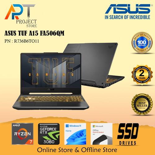 Jual ASUS TUF A15 FA506QM Ryzen 7-5800HS 8GB 512GB SSD VGA 6GB W11H+OHS ...