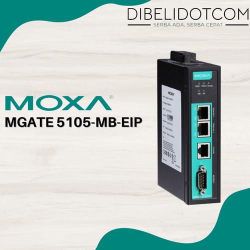 Jual MOXA Mgate 5105-MB-EIP Converter Modbus RTU/TCP to Ethernet/IP ...
