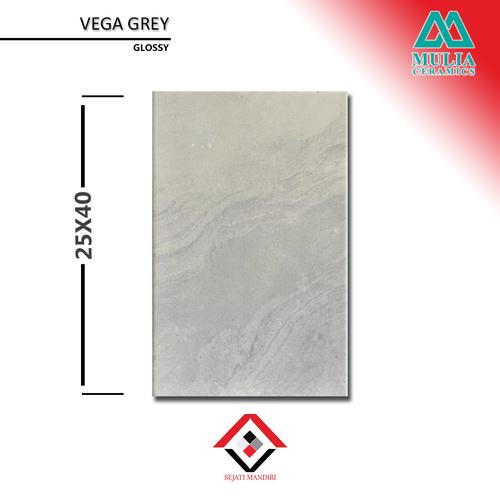 Jual keramik 25x40 - motif marbe glossy - mulia vega grey - Kab. Tangerang - PD Sejati Mandiri ...