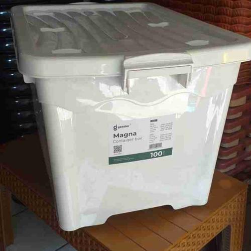 Jual box container magna 100 liter tebal pakai roda - Kota Bandung ...