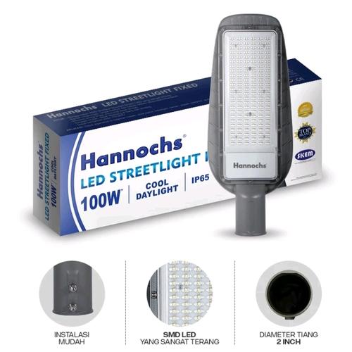 Jual Lampu jalan led 100W hannochs LED Streetlight Fixed 100 w CDL ...