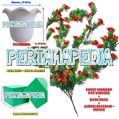 Jual Bunga Plastik/ Daun Rambat/ Rumput Plastik/ Floral Foam/ Blossom ...