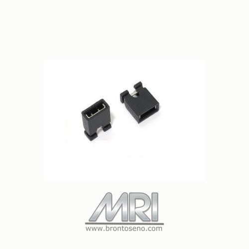 Jual Short circuit cap 2 54mm jumper cap standar pitch pin header ...