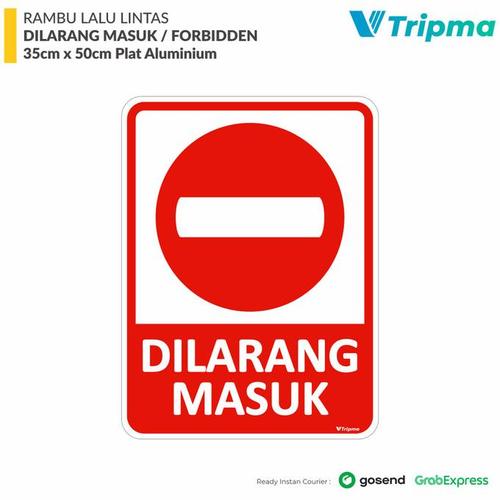 Jual Rambu - rambu Lalu Lintas Dilarang Masuk - Jakarta Timur ...