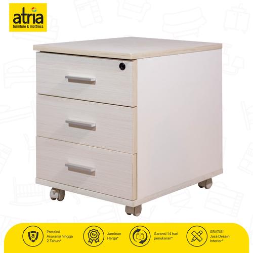 Promo Lemari MeJA Atria Leben laminasi Melamine ( MFC) Handle Alumunium ...
