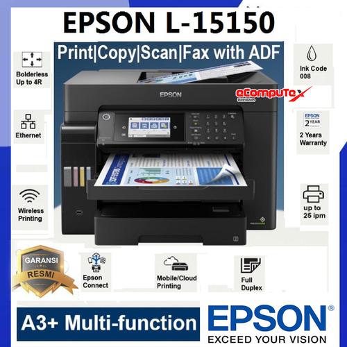 Jual Printer Epson EcoTank L15150 A3 Print Scan Copy WiFi Duplex All In ...