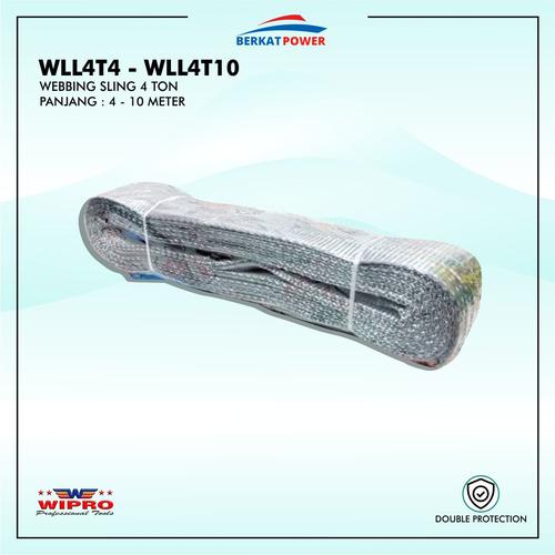 Jual Webbing Sling 4 Ton Wipro Warna Abu-Abu 100mm 4'' - 4 Meter - Kota ...