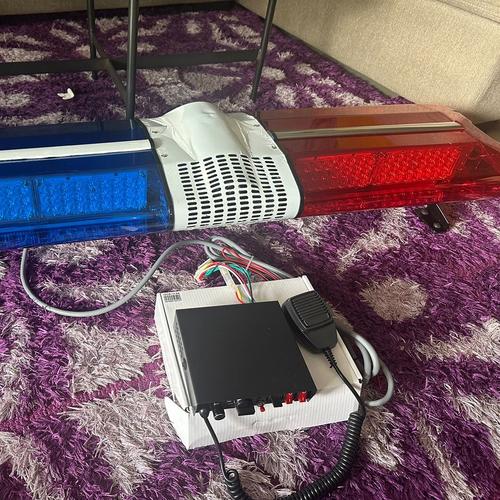 Jual Lampu Strobo LED Sirine Patwal Merah Biru 12 Volt 130 dB - Kota ...