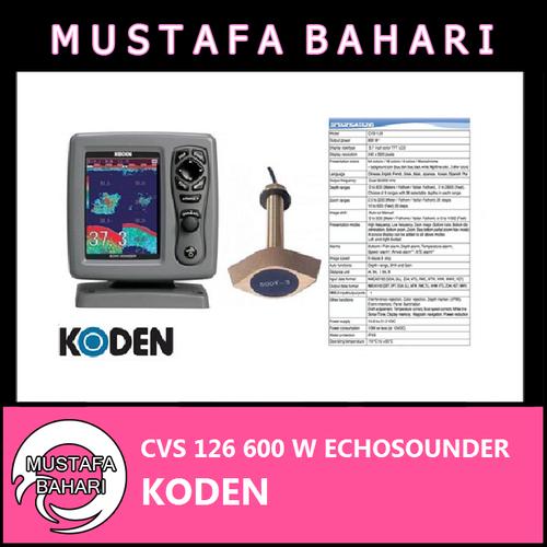 Jual ECHOSOUNDER ECHO SOUNDER KODEN CVS 126 CVS126 - Jakarta Utara - Mustafa Bahari | Tokopedia