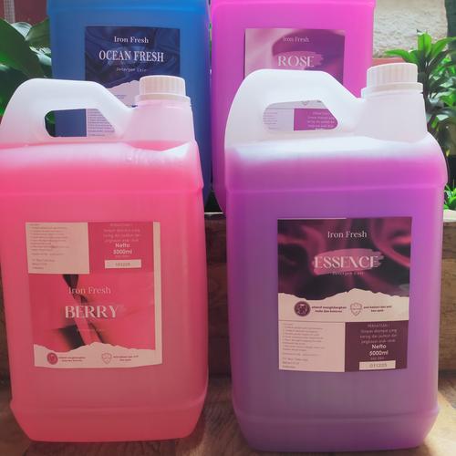 Jual Sabun Deterjen Cair 5 Liter Detergen Cair Laundry Kemenkes - Rose ...