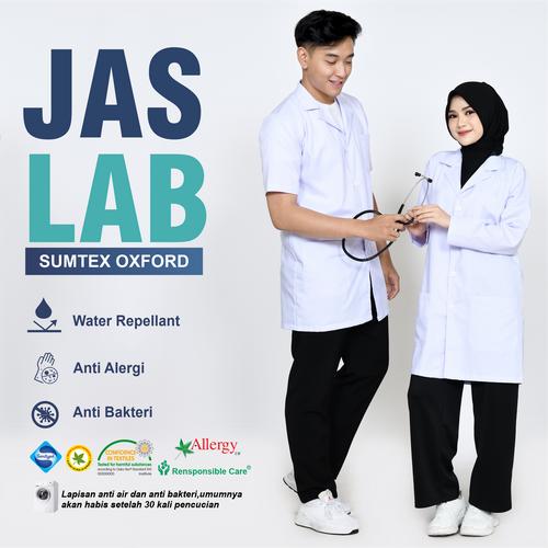 Promo Jas Laboratorium Jas Lab Lengan Panjang & Lengan Pendek Jas ...