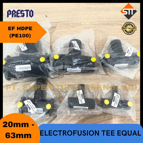 Jual Electrofusion (EF) Tee Equal HDPE PN16 Brand Presto - 20 mm - Kab. Tangerang - STT-Stores ...