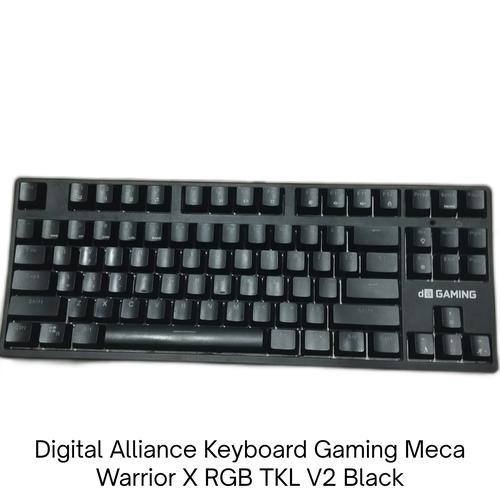 Jual Digital Alliance Keyboard Gaming Meca Warrior X RGB TKL V2 Black ...