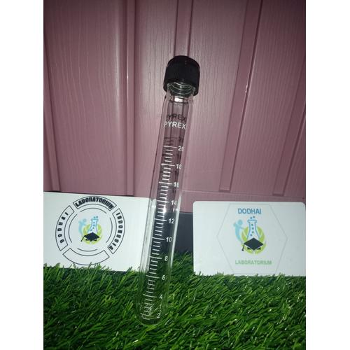 Jual Tabung reaksi pyrex skala 20 ml, Centrifuge Tube Glass Round ...